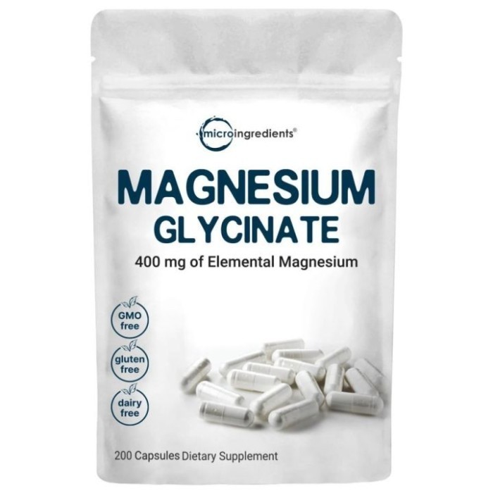 Jual magnesium glycinate 400mg | Shopee Indonesia