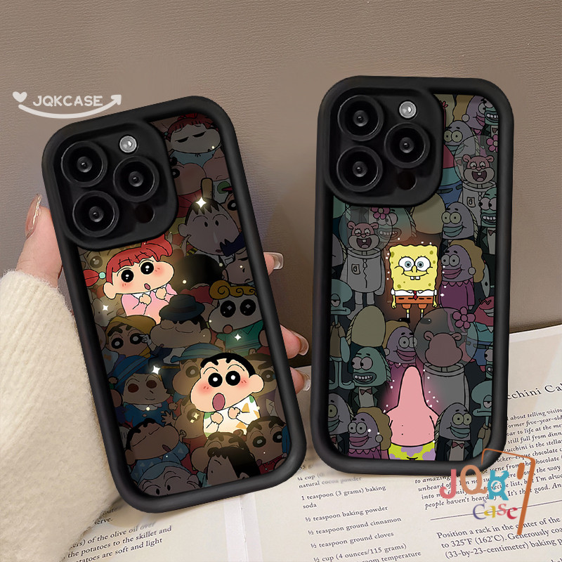 Jual Kartun Fashion Pasangan Lucu Crayon Shin-Chan SpongeBob Patrick ...