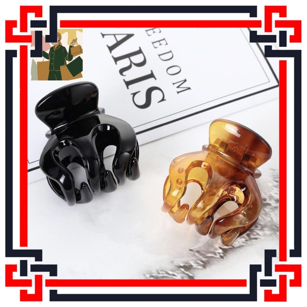 Jual LS [ BISA COD ] Jepitan Rambut 5 CM Tebal Jedai Rambut Badai 3 ...