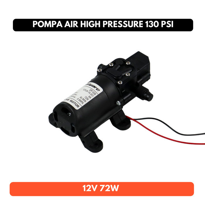 Jual Pompa Air 12V Water Pump Elektrik High Pressure 12 Volt 72W 130 ...