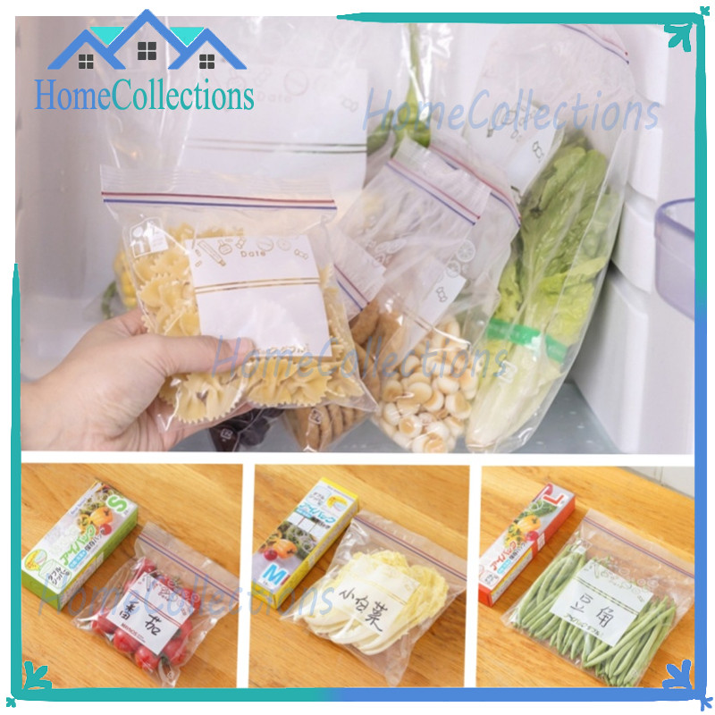 Jual Plastik Ziplock Sayuran Reusable/Kantong Penyimpanan Ziplock ...