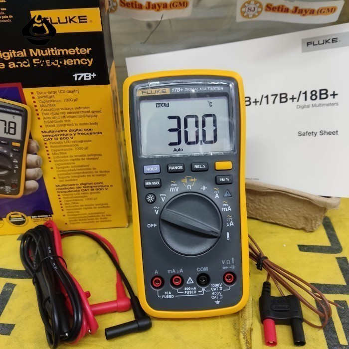 Jual FLUKE 17B+ Digital Multimeter | Shopee Indonesia