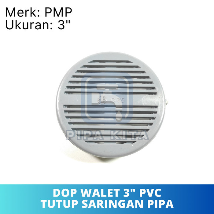 Jual Tutup Dop Sarang Burung Walet 3" PMP Lubang Saringan PVC 3 Inch ...