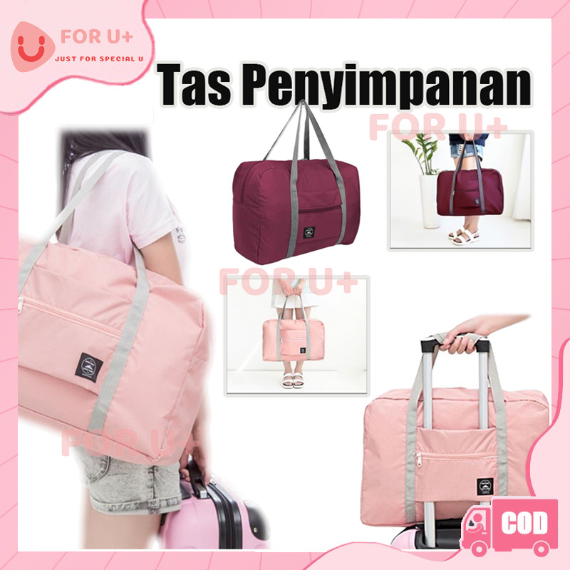 Jual Tas Travel Lipat Besar Hand Carry / Korea Easy Travel Bag Foldable ...