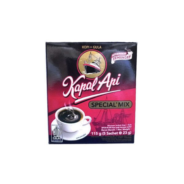 Jual KAPAL API COFFEE MIX BOX 5 PCS X 25 GR | Shopee Indonesia
