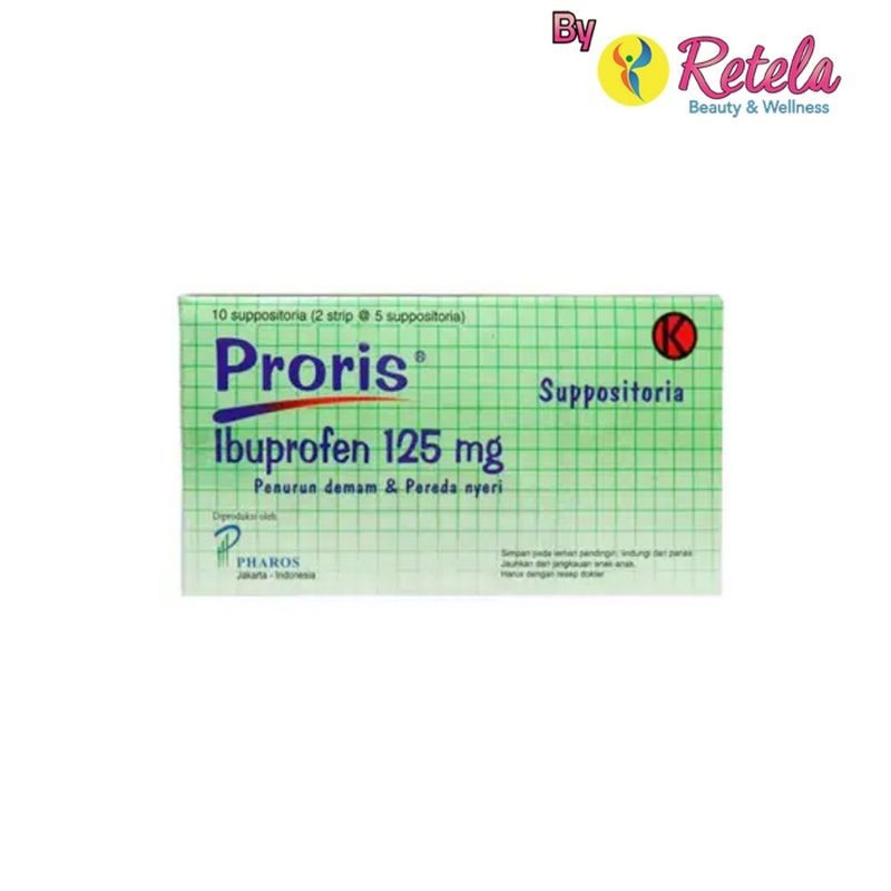 Jual PRORIS 125MG SUPPOSITORIA 1 BOX | Shopee Indonesia
