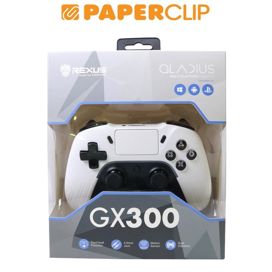 Jual GAMEPAD BLUETOOTH REXUS GX300 WHITE | Shopee Indonesia