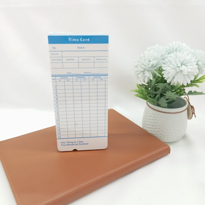 Jual Time Card - Manual - Employee Daily Time Record/Time Cards ...
