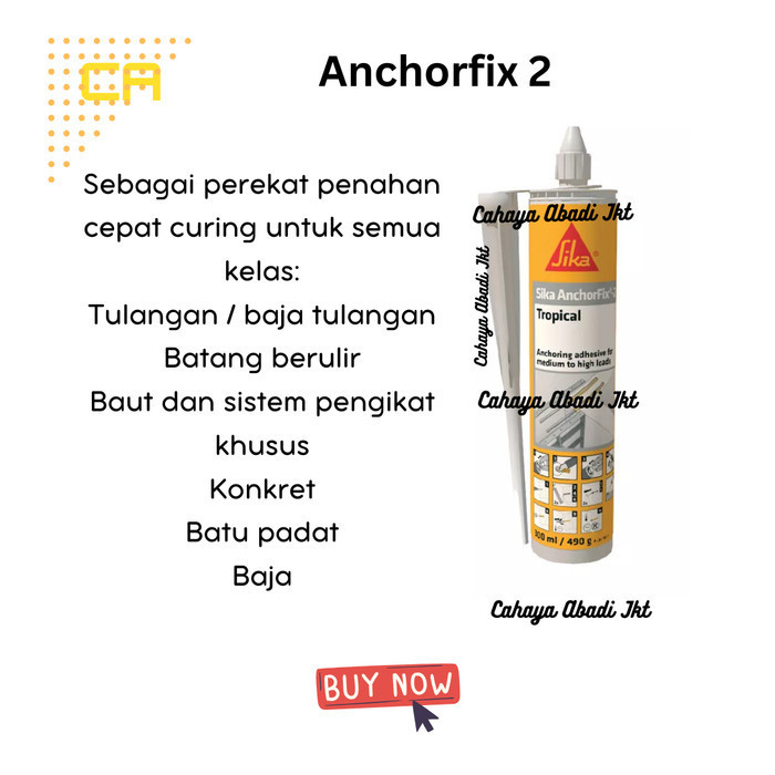 Jual Sika Anchorfix 2 Tropical @300 ml | Shopee Indonesia