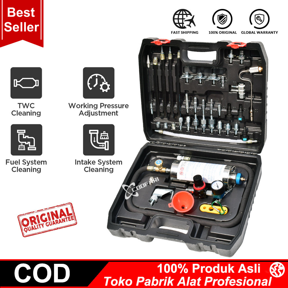 Jual FULL SET Alat Servis Injeksi Motor | Injector Cleaning Tools Fuel ...