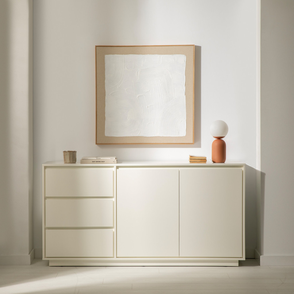 Jual Lemari Kabinet Model Vitale - 3 Laci 2 Pintu - Buffet Modern ...