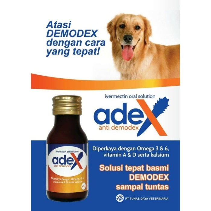 Jual Adex - Obat Anti Demodex dan Scabiosis 60ml | Shopee Indonesia