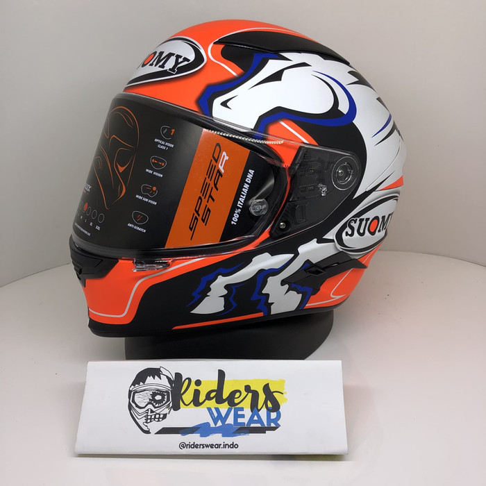 Jual Suomy - Speed Star Zero Four - Full Face, Double Visor, helmet ...