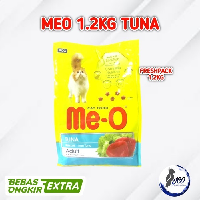 Jual MEO CAT FOOD 1.2KG MAKANAN KUCING MEO TUNA FRESHPACK | Shopee ...
