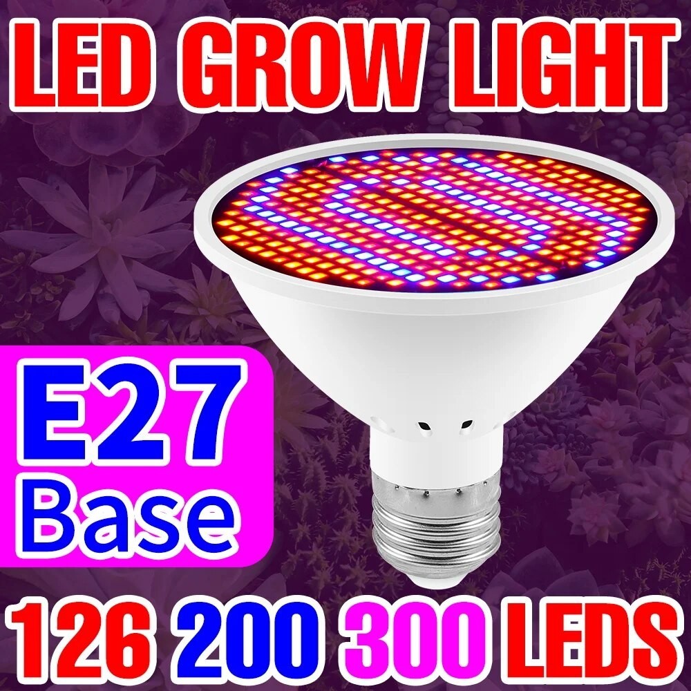 Jual GU5.3 Led Fitolampy 85-265V Growing Lamp E14 UV IR Grow Bulb LED E27 Plant Light For ...