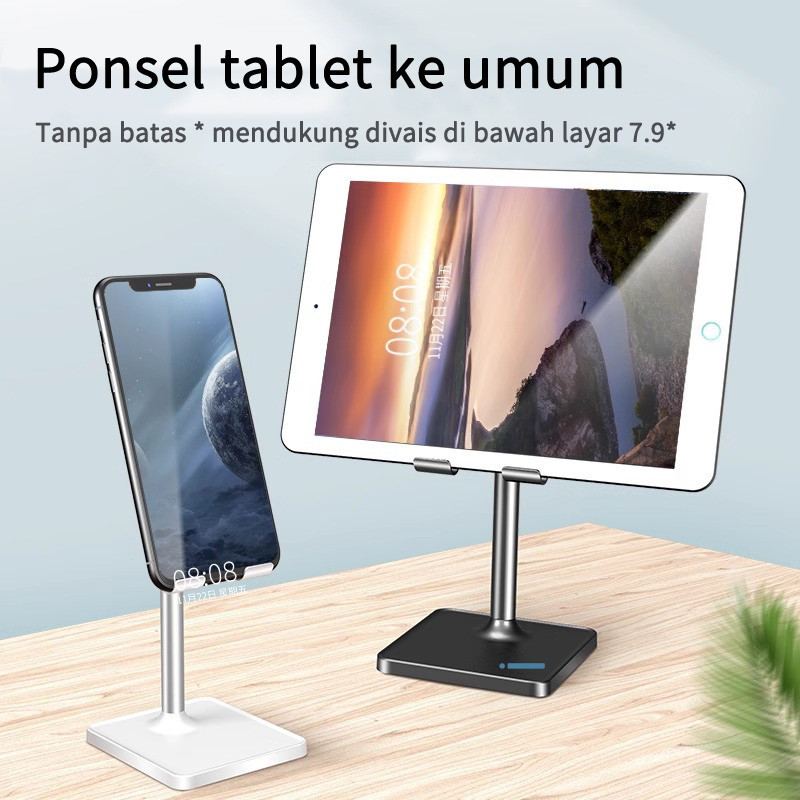 Jual Desktop Stand Cocok Untuk Tab Tablet Ipad Phone Stand | Shopee ...