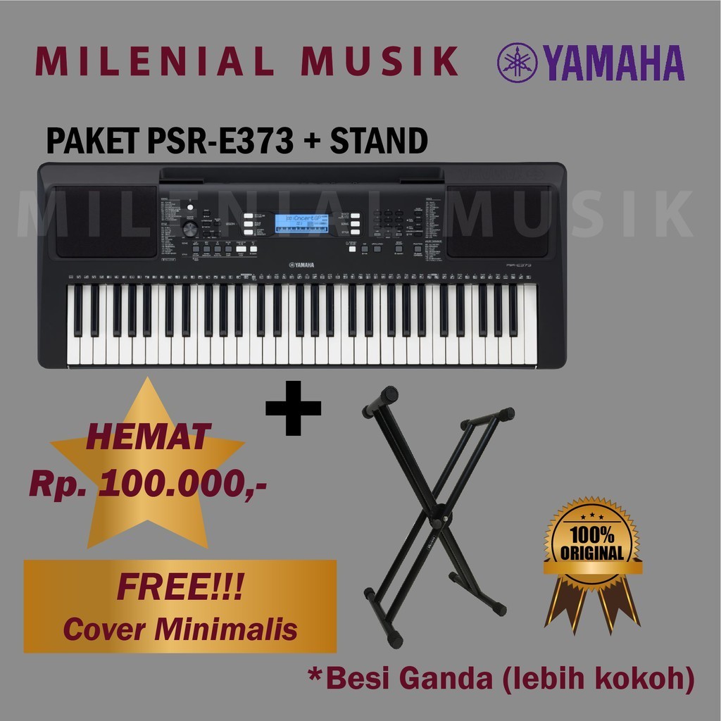 Jual Keyboard Yamaha PSR E373 / E 373 | Shopee Indonesia