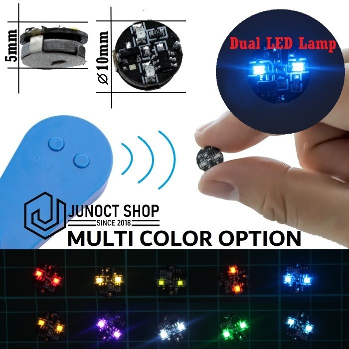 Jual Lampu Double Dual Wireless LED 3V Magnet Action Figure MoKit ...