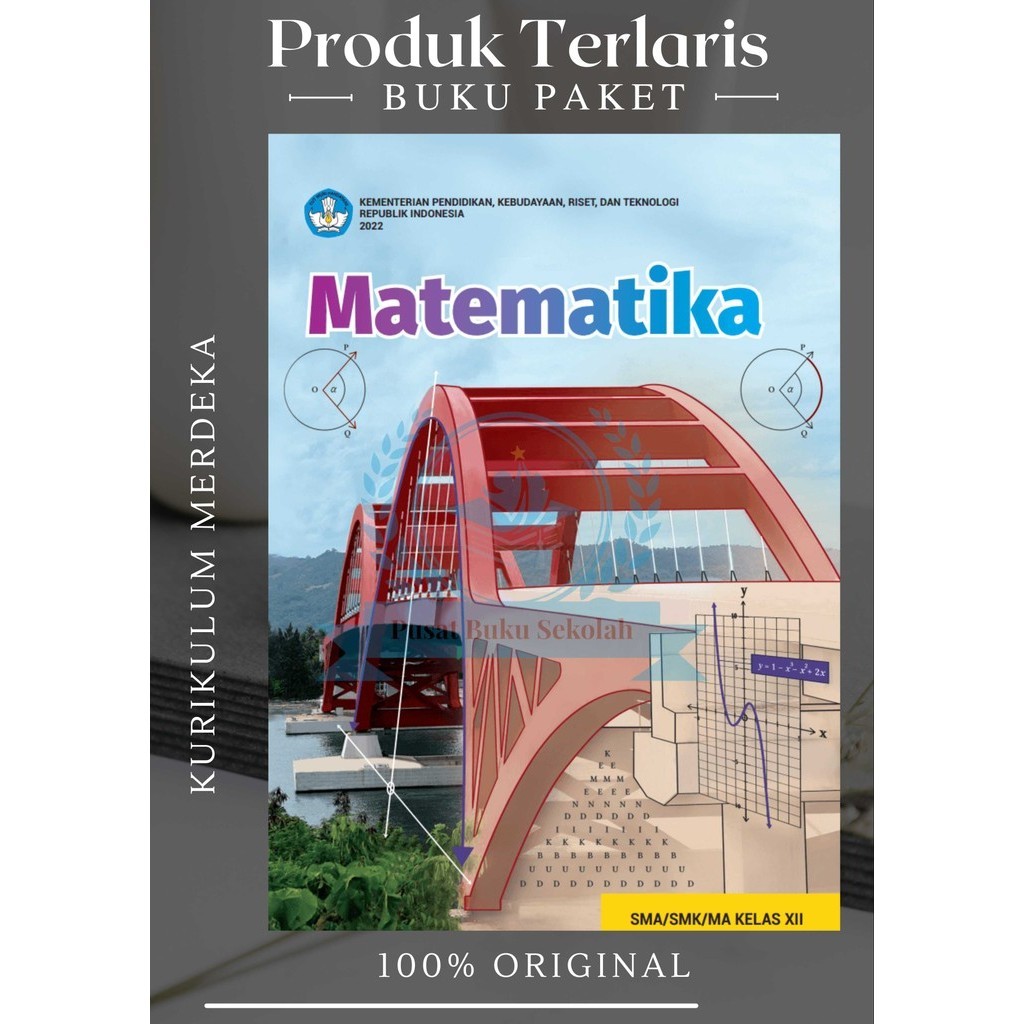 Jual Buku Paket Siswa Matematika Kelas 12 SMA Kurikulum Merdeka Terbaru ...
