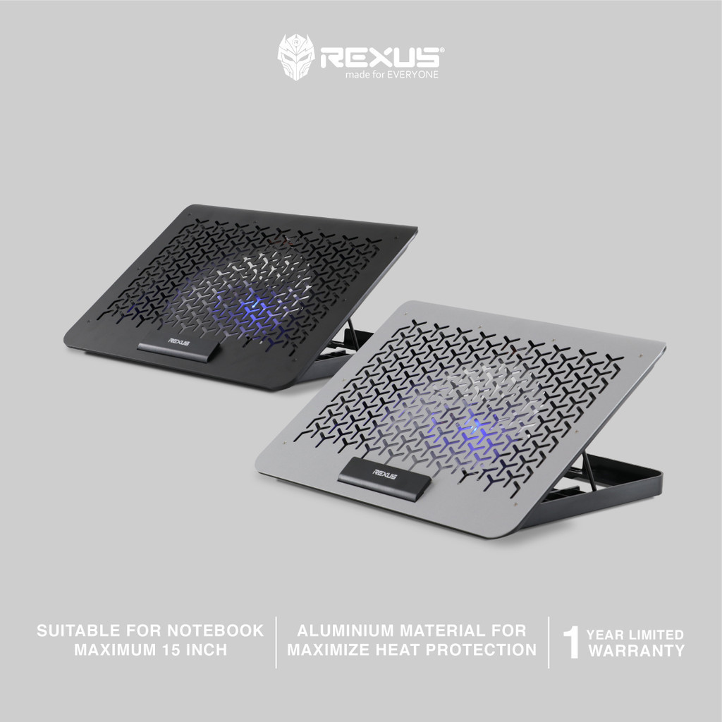 Jual Rexus Cooling Pad / Cooling Fan Breeze B140 | Shopee Indonesia