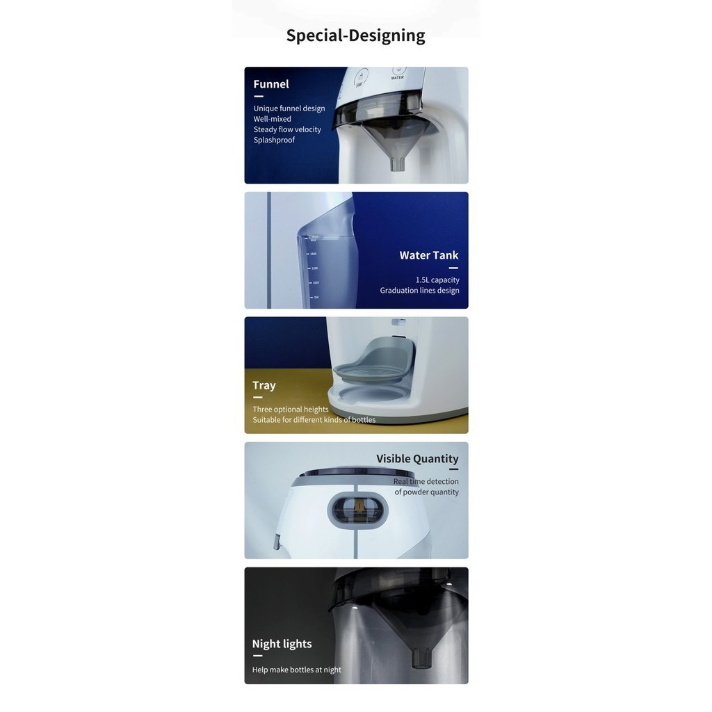 Jual Burabi Smart Formula Milk Maker COMPACT / Burabi Mesin Susu ...