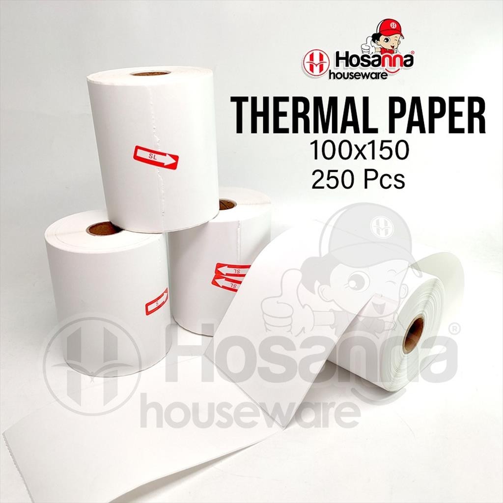 Jual Kertas Thermal Uk.100x150 MM Isi 500 Lembar | Shopee Indonesia