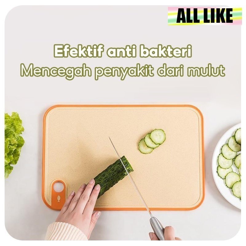Jual 【All Like】Talenan 2 Sisi/Talenan Anti Bakteri/Talenan Anti Jamur ...