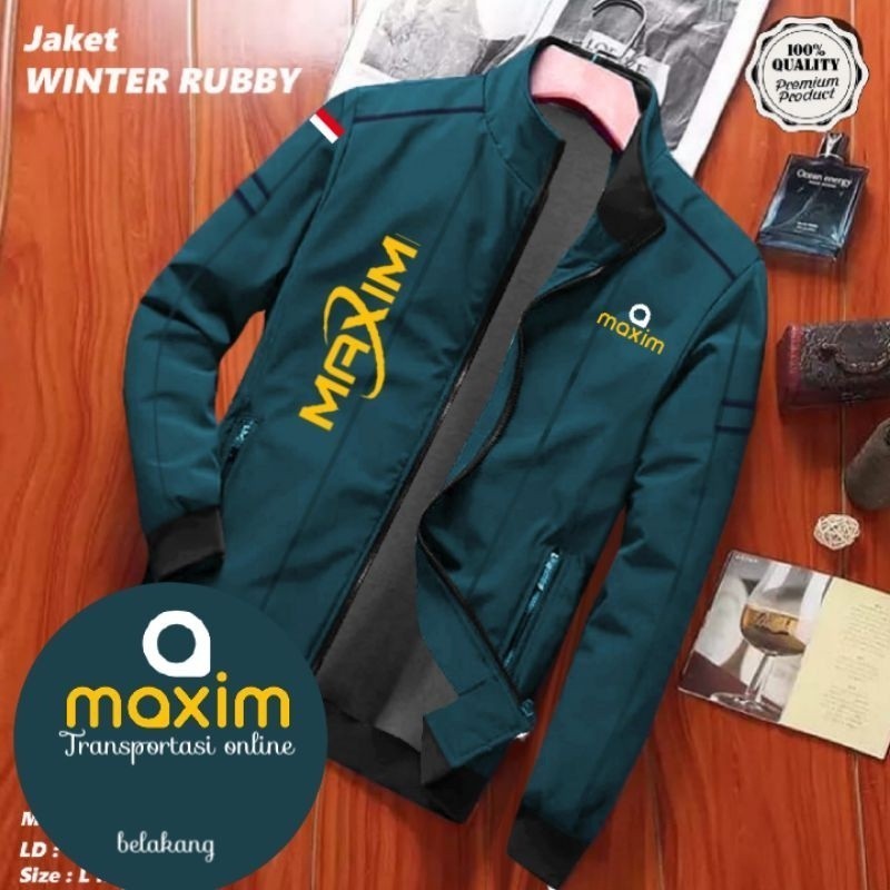 Jual JAKET DRIVER MAXIM TRANSPORTASI ONLINE TERBARU / JAKET DRIVER BISA ...