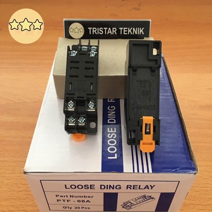 Jual SOCKET RELAY LY2N PTF08A LY2 PTF08A-E LY 2N LY 2 8 PIN 8P PTF083A ...