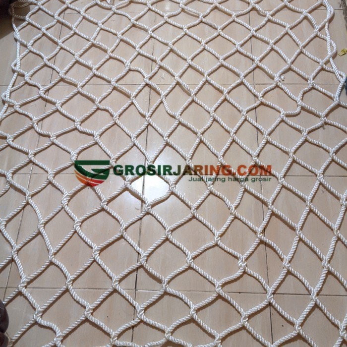 Jual jaring tali tambang nilon 12mm . jaring pengaman, jaring nilon ...