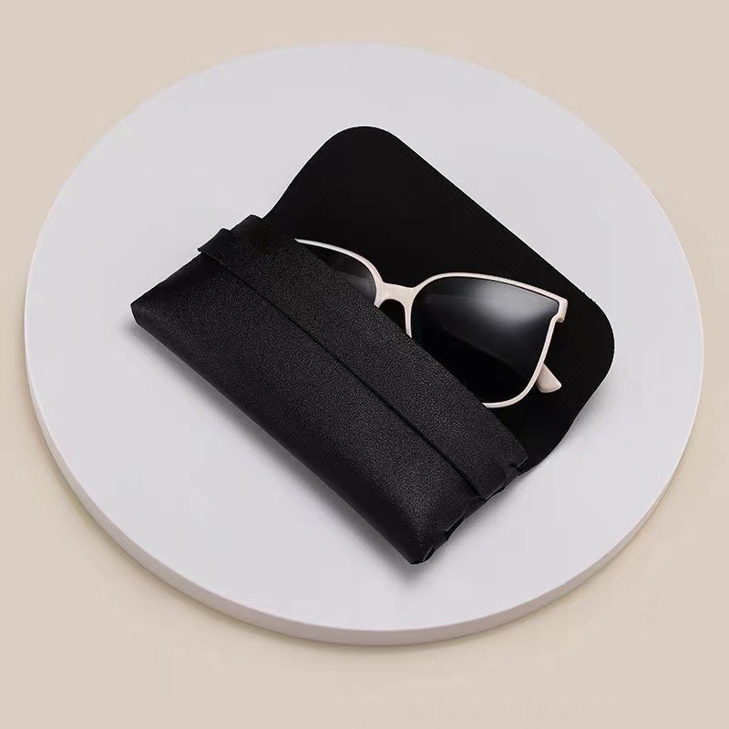 Jual kotak kacamata kulit soft leather case sunglasses WD Tempat ...