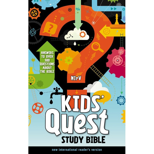 Jual NIrV Kids’ Quest Study Bible (Hardcover) | Shopee Indonesia