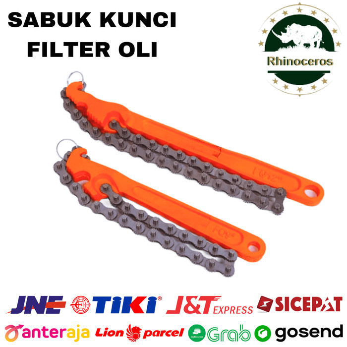 Jual Sabuk Kunci Pembuka Filter Oli Model Rantai dan Model Karet ...