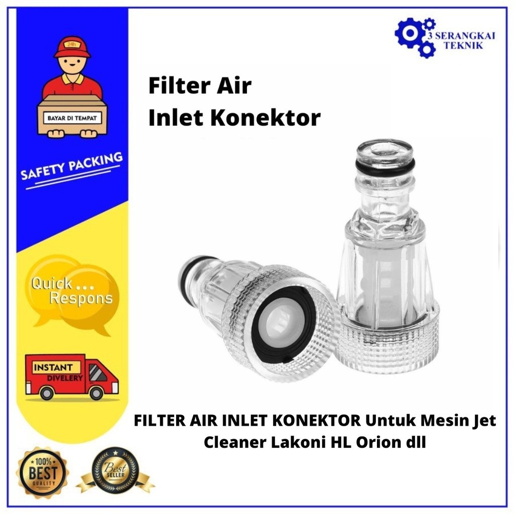 Jual TSR - FILTER AIR INLET KONEKTOR Untuk Mesin Jet Cleaner Lakoni HL ...