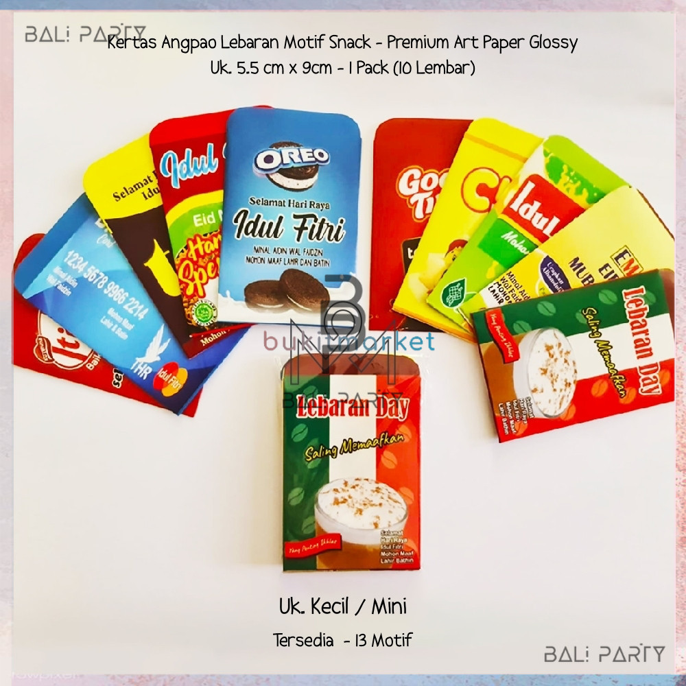 Jual Angpao Angpau Ampau Ampao Amplop Kertas Lebaran Idul Fitri ...