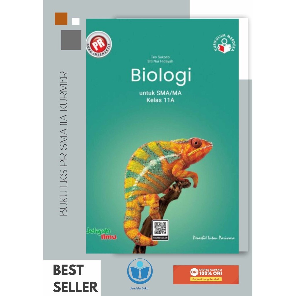 Jual Buku Pr/Lks Biologi Kelas 11/XI SMA/Ma Semester 1 Kurikulum Merdeka Intan pariwara Tahun ...