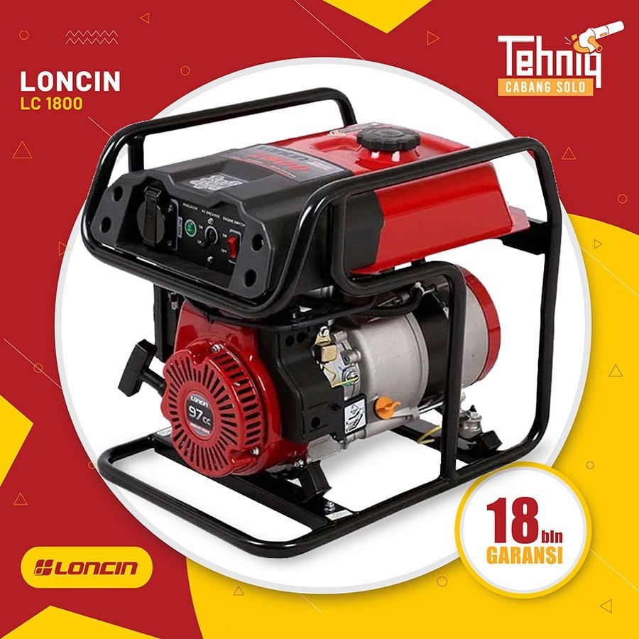 Jual Mesin Generator Genset Listrik LONCIN LC 1800 Practical Series ... Jual Mesin Generator Genset Listrik LONCIN LC 1800 Practical Series ...
