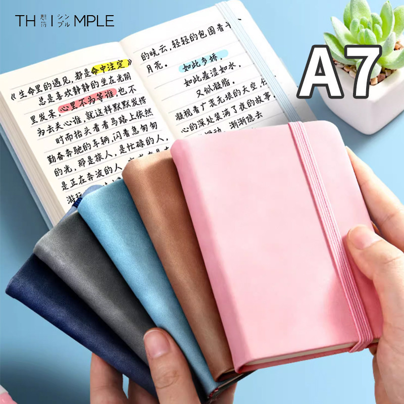 Jual Notebook mini A7 notepad portabel tebal 100 lembar-THIMPLE ...
