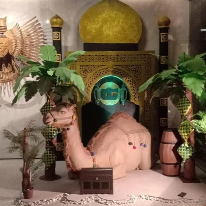 Jual HOUSEGOOD PAKET DEKORASI RAMADHAN / DEKOR BACKDROP UNTA STEREOFOAM ...