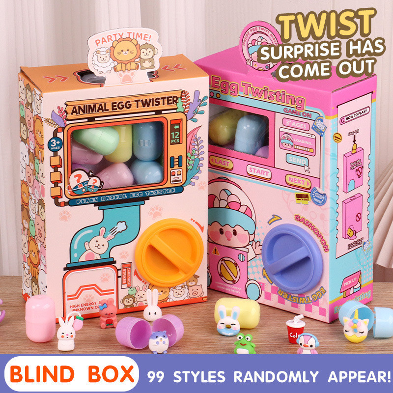 Jual Mainan Kejutan untuk Anak Mainan Telur Kejutan Twist Egg Toys ...