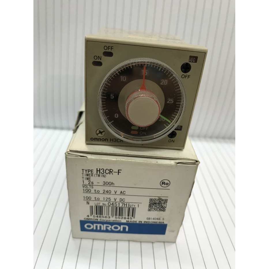 Jual Timer H3CR-F 220vac OMRON | Shopee Indonesia