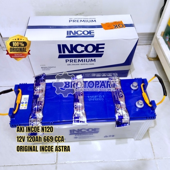 Jual Aki Mobil Hino Bus, Nissan Caball Truk Truck Accu INCOE N120 12v 120Ah | Shopee Indonesia