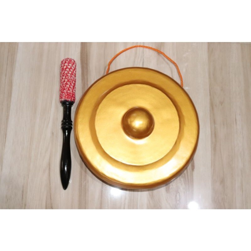Jual Gong Besi Diameter 20 25 30 35 cm Plus Pemukul | Shopee Indonesia