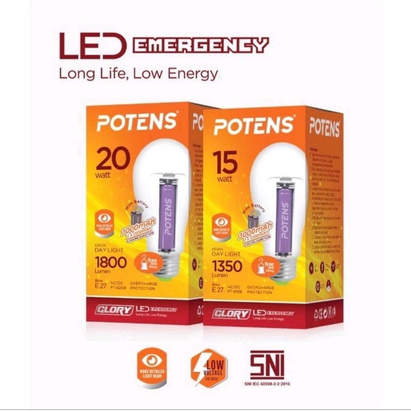 Jual Lampu LED Emergency / Lampu LED Darurat Potens SNI Tahan Lama UG5 ...