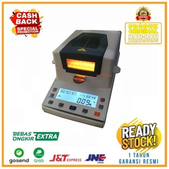 Jual Halogen Moisture Analyzer 110g/5mg Meter Monitor MH105MW Tester ...