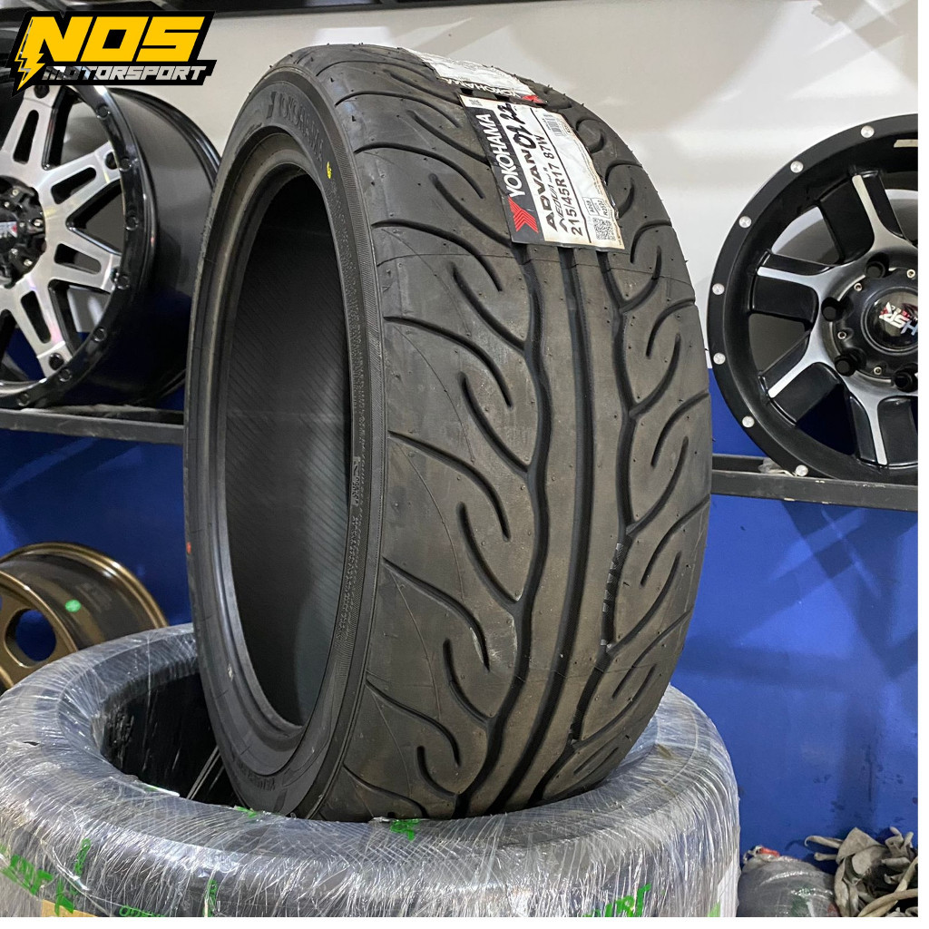 Jual promo spesail ramadah Ban mobil ukuran 215 45 R17 yokohama ADVAN NEOVA-AD08R semi slick ...