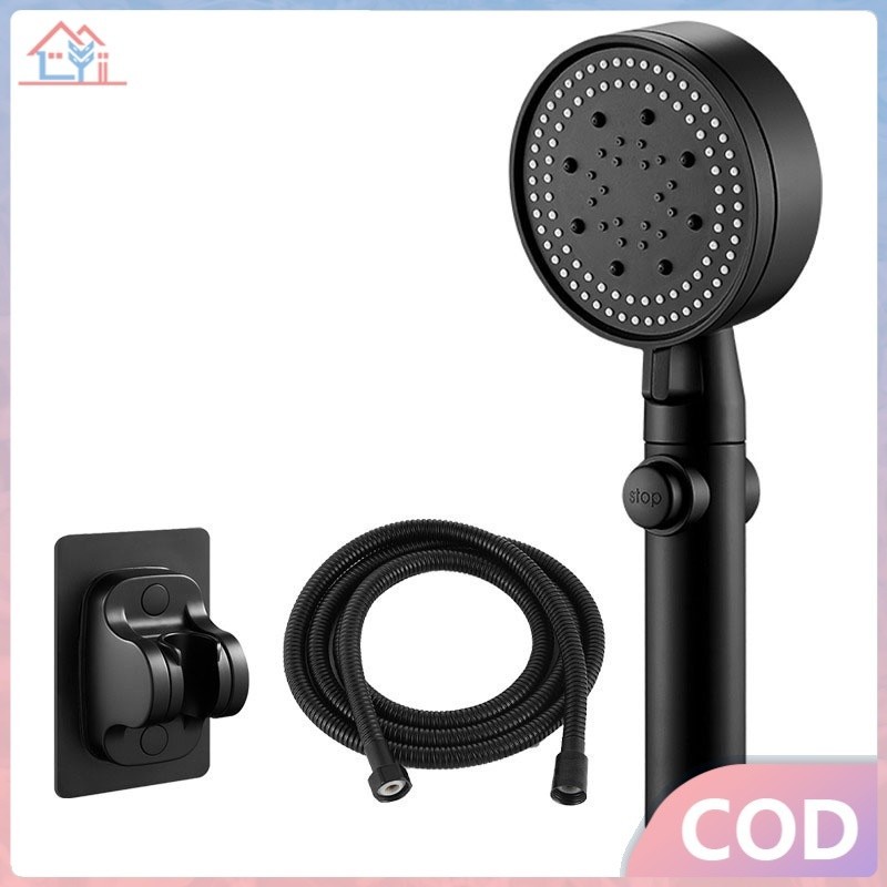 Jual 【COD】 Kepala Shower 5 Mode Adjustable Tekanan Tinggi Hemat Air Untuk Kamar Mandi Desain ...