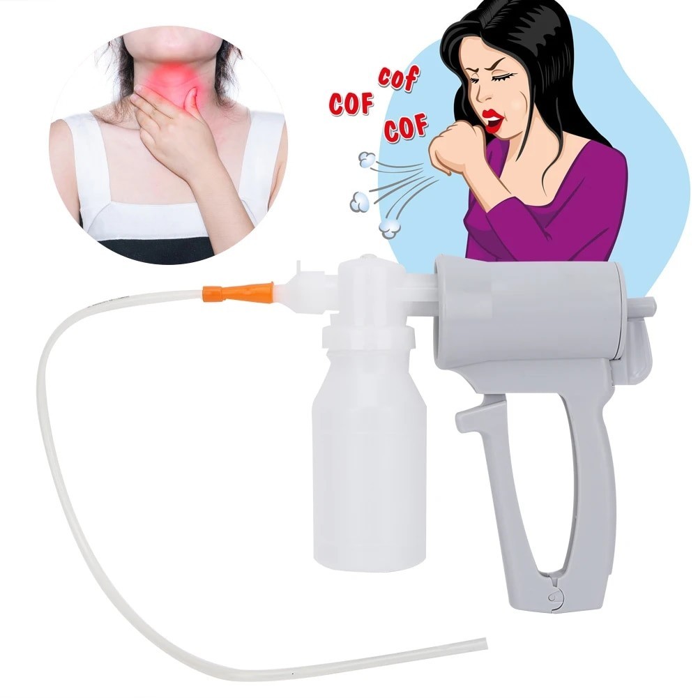 Jual PREORDER Portable Handheld Phlegm Suction Pump Emergency Sputum ...