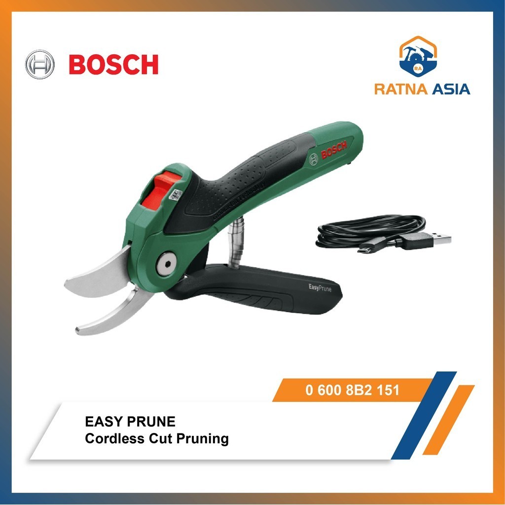 Jual Bosch Easy Prune / Pruning Shear / Gunting Dahan Ranting Taman ...