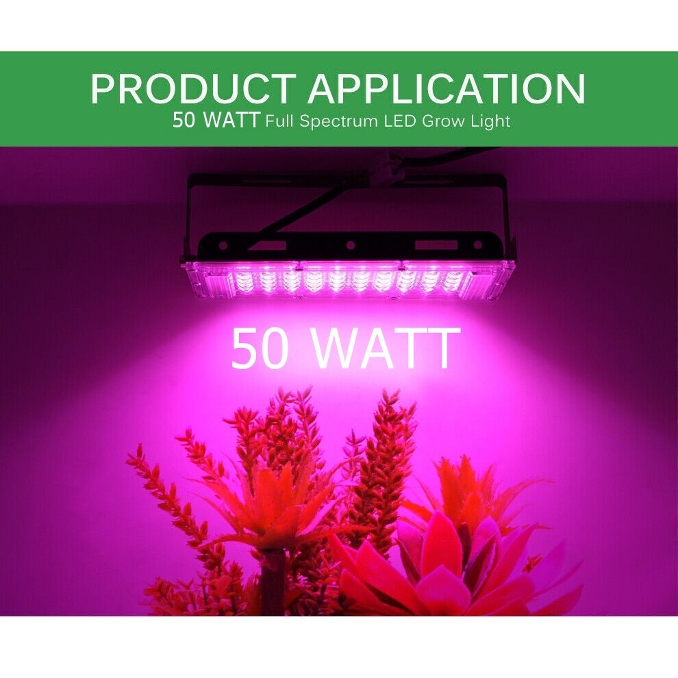 Jual Lampu UV Led Full Spectrum Tanaman Hidroponik Bunga Indoor Grow ...